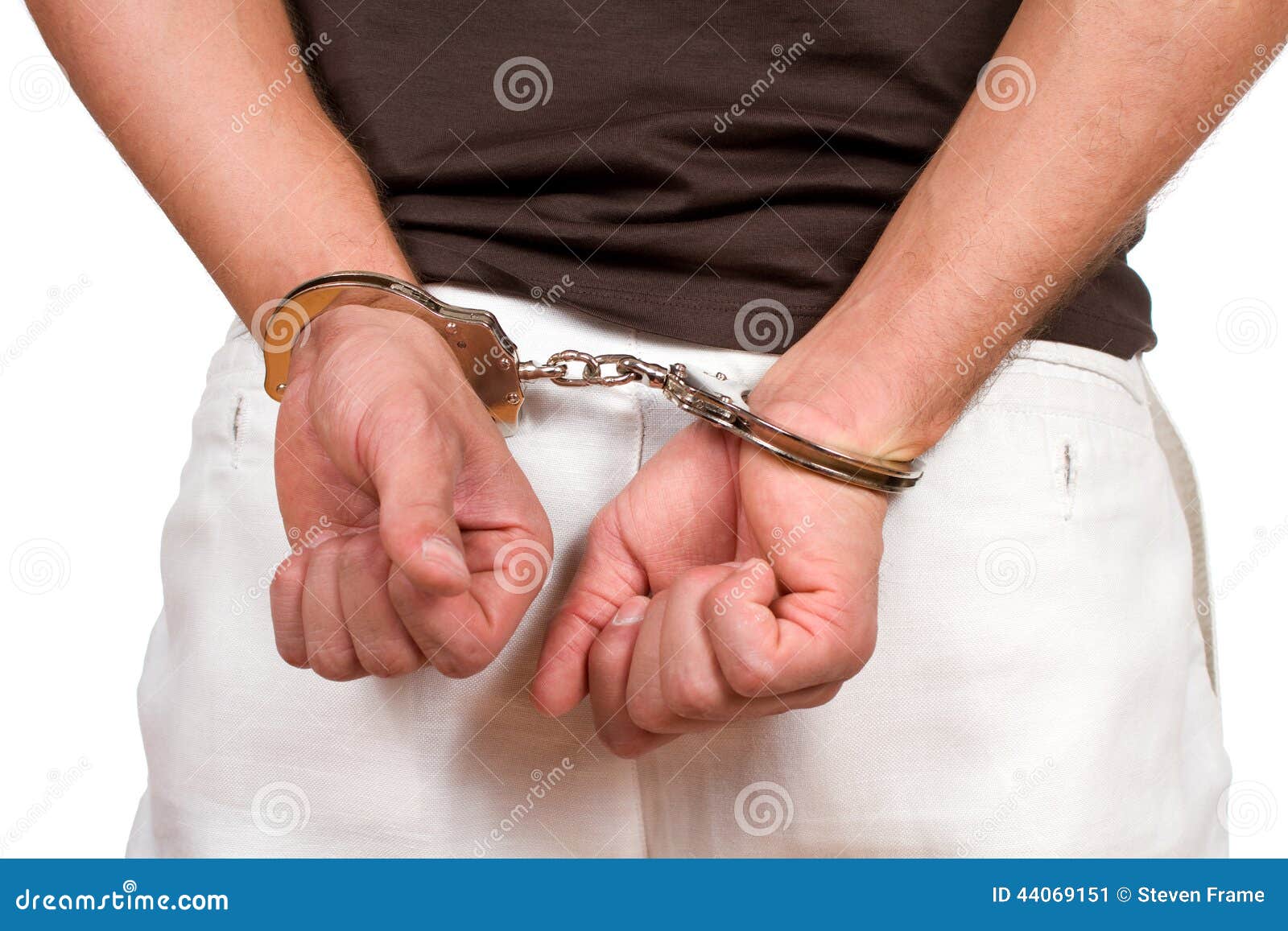 Handcuffed Man stock image. Image of handcuffs, captive - 44069151