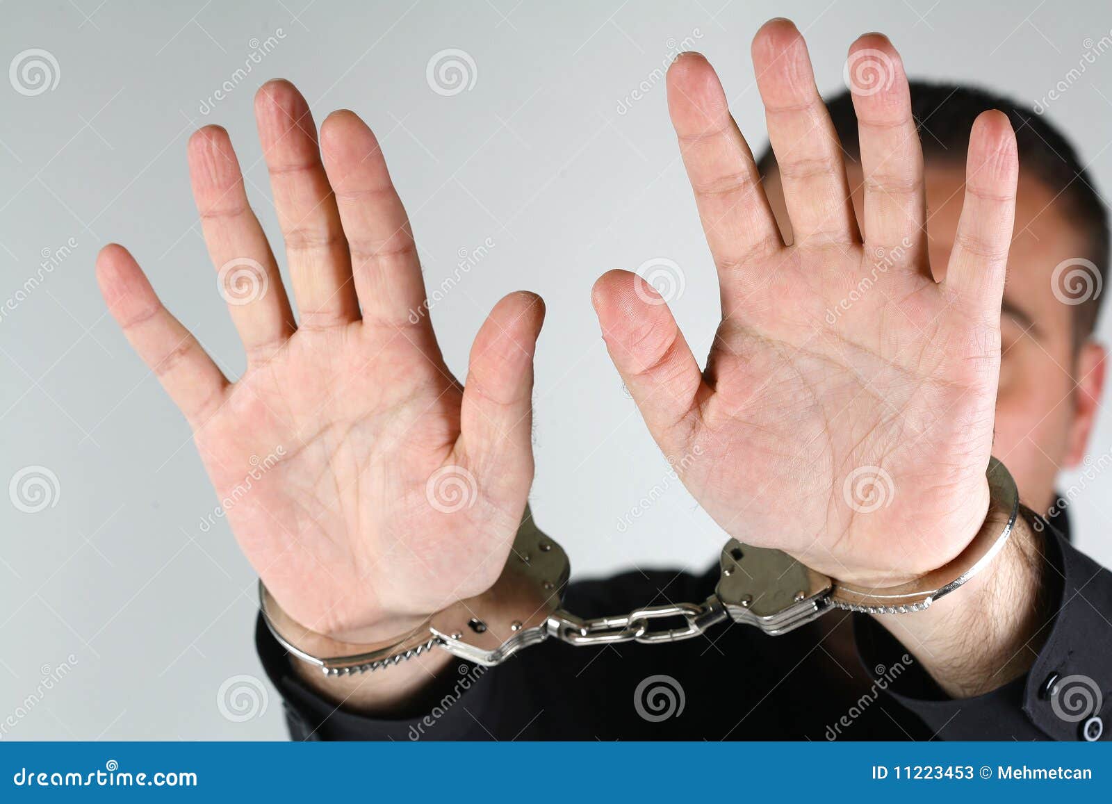 Handcuffs stock image. Image of order, arrest, bondage - 11223453