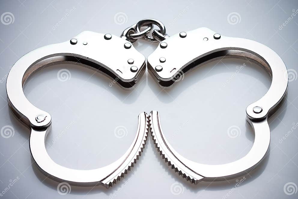 Handcuffs stock photo. Image of lock, kink, punishment - 1420692