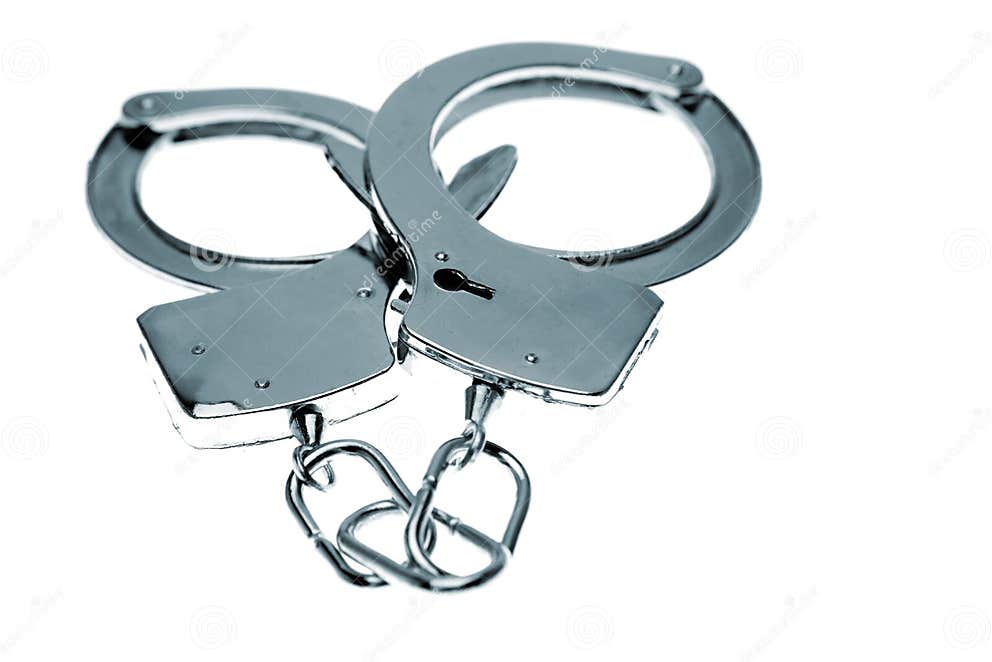 Handcuffs stock image. Image of inside, police, indoor - 3328477