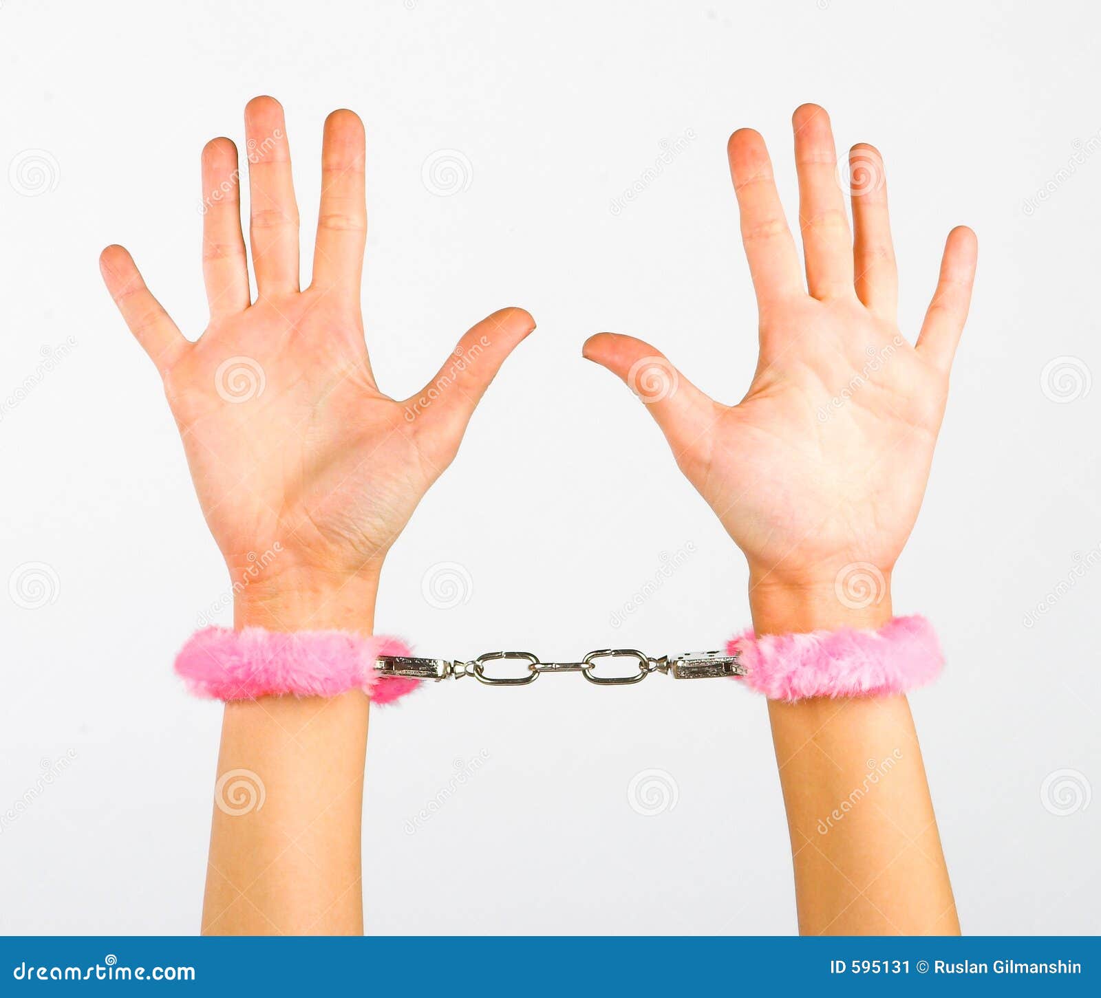 Handcuffs stock image. Image of erotica, arrest, bracelet - 595131
