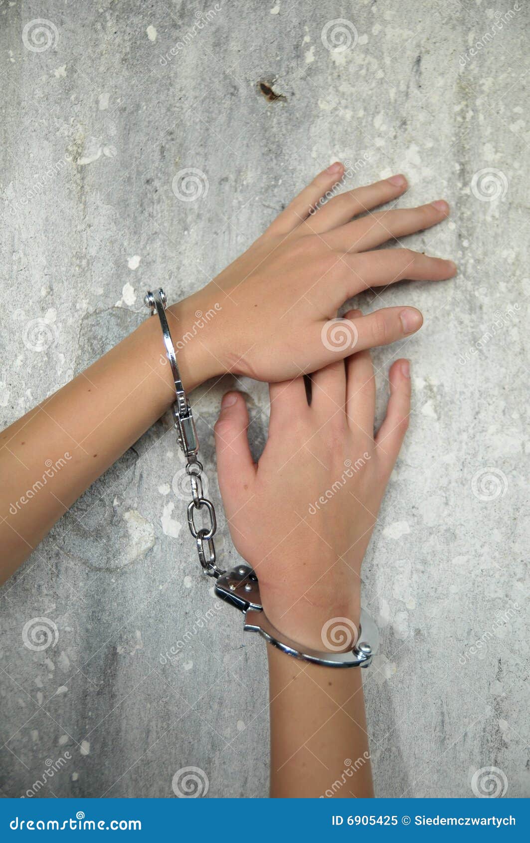 Handcuffs stock image. Image of hand, metal, skin, body - 6905425