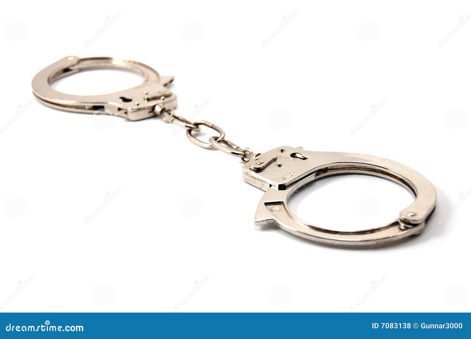 Handcuffs stock photo. Image of isolated, bondage, enforce - 7083138