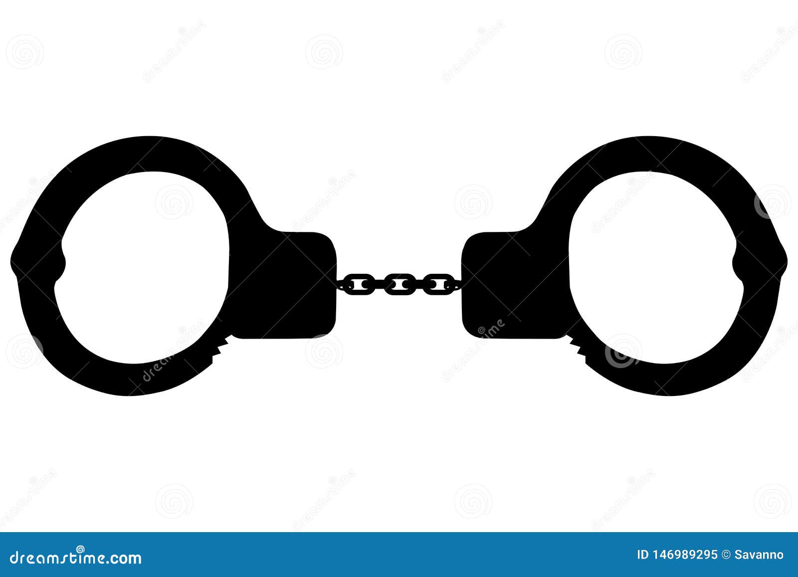 Handcuffs Black Icon Button Logo Symbol Vector Illustration ...