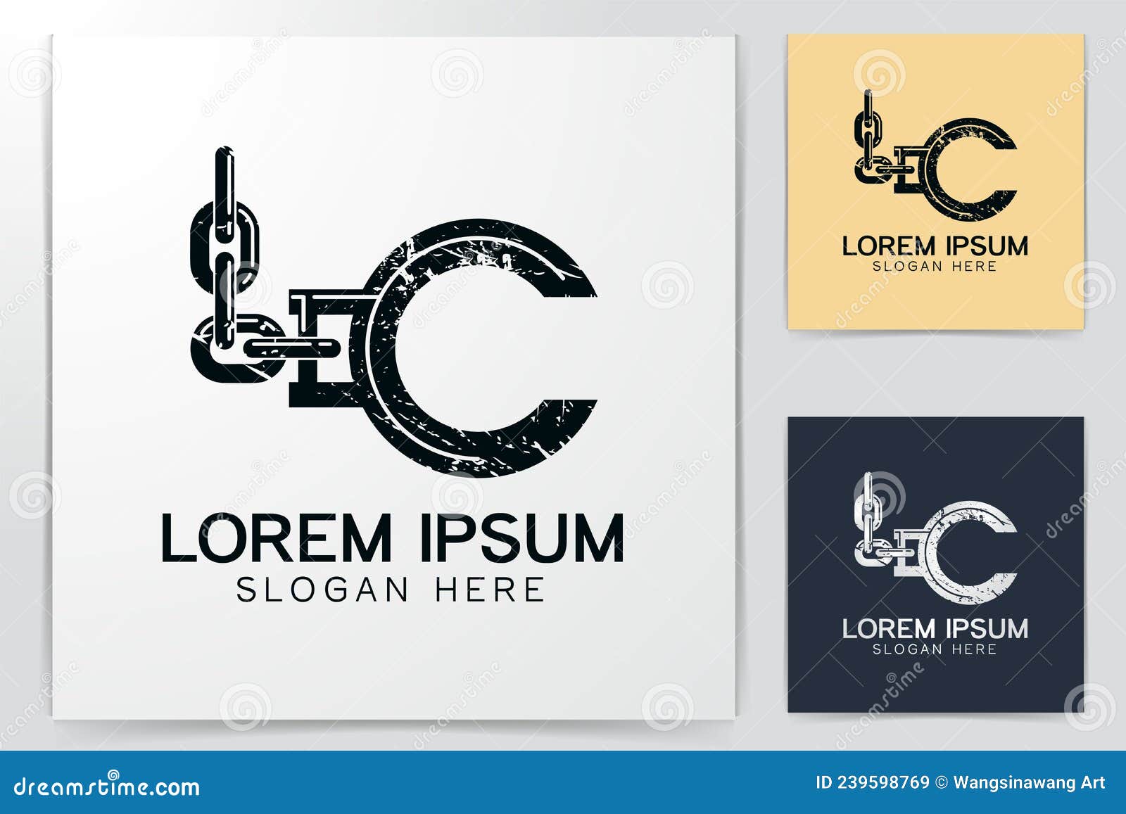 Handcuffs Logo Ideas. Inspiration Logo Design. Template Vector ...