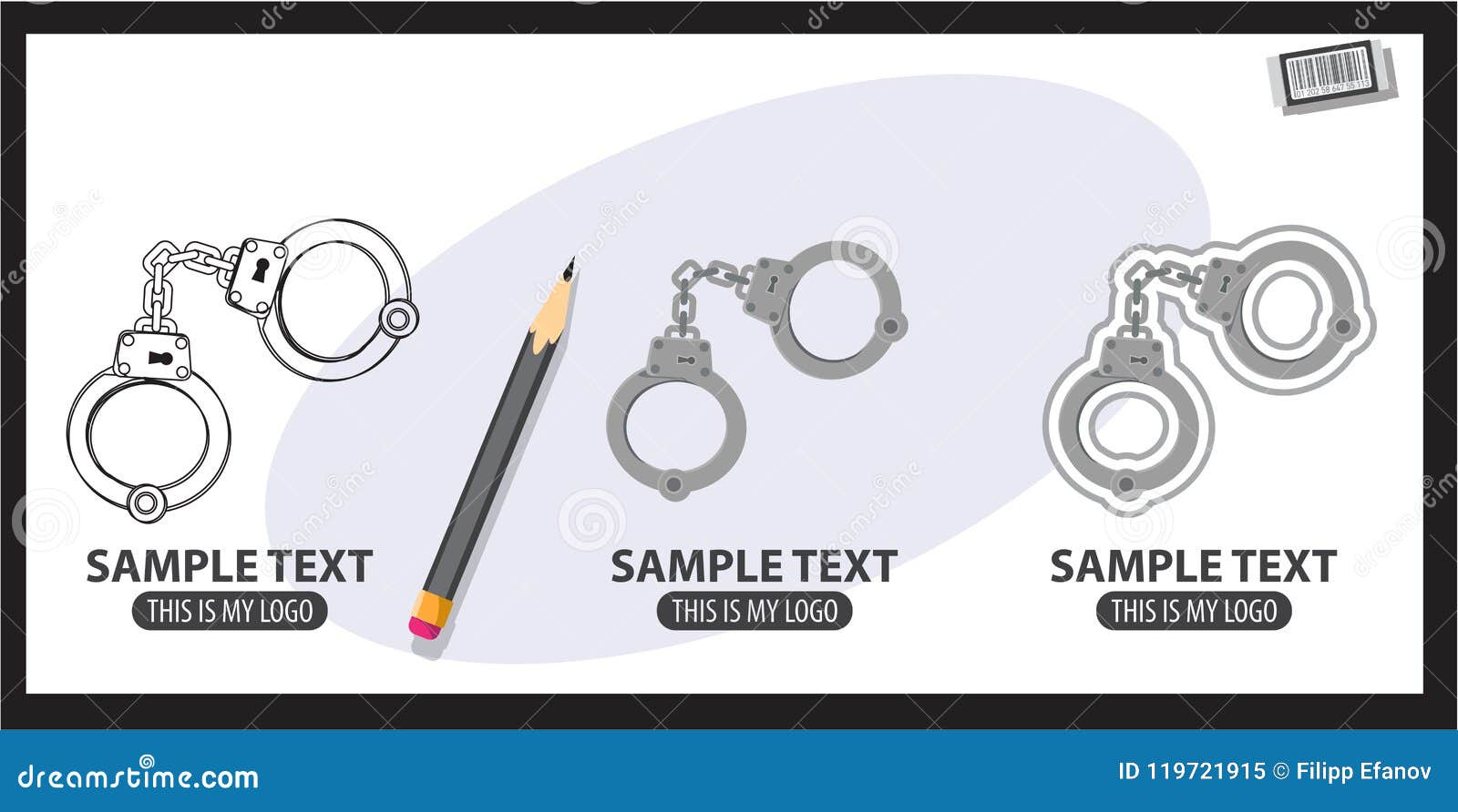 Handcuffs Logo Sign Vector Outline | CartoonDealer.com #326038311
