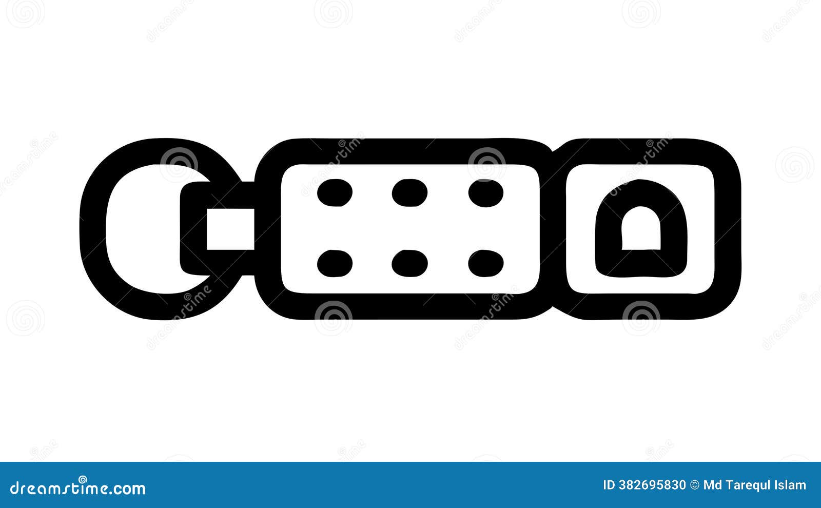 Handcuffs Outline Icon For Law Enforcement Arrest And Security ...