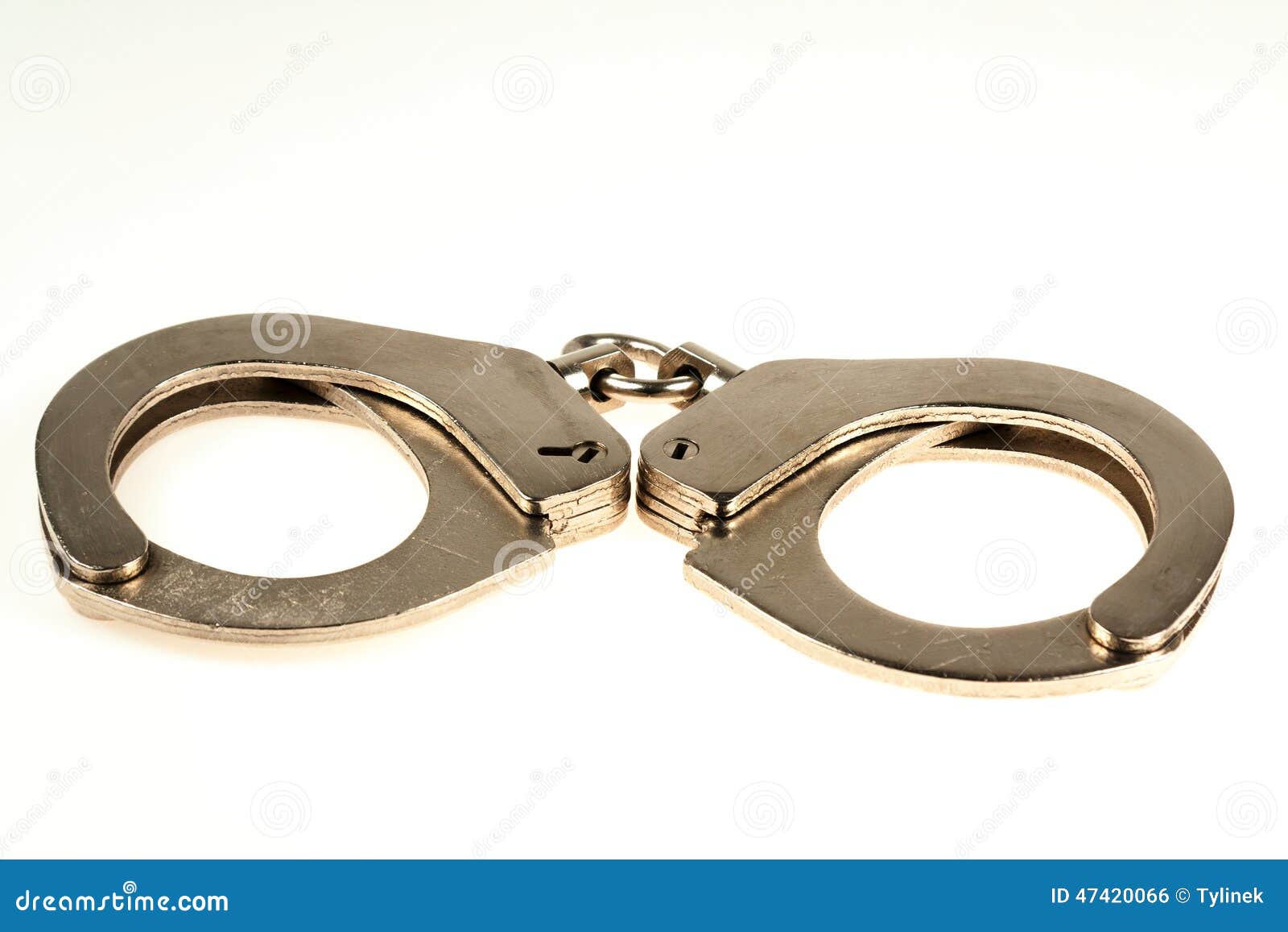 Handcuffs stock photo. Image of hanging, police, handcuff - 47420066