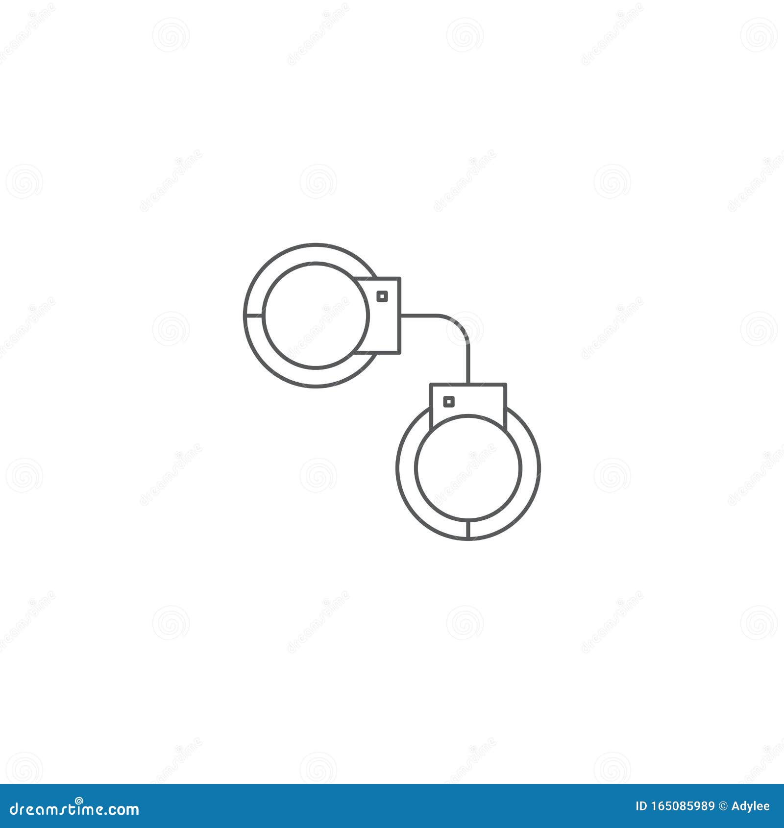 Handcuffs. Vector Drawing | CartoonDealer.com #99664172