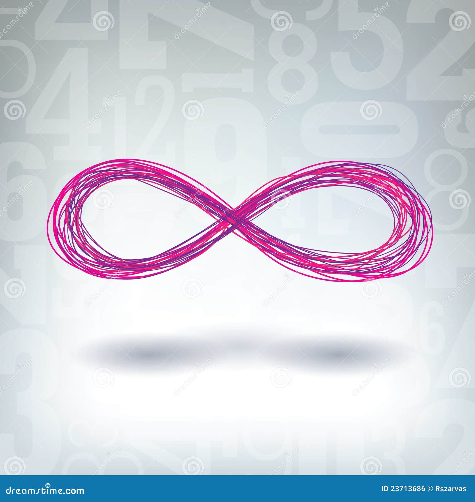 Endless Knot. Set Of Cultural Symbols Of Buddhism. Collection Of Sacred ...