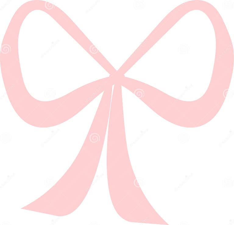 Handdrawn Decorative Bow stock vector. Illustration of celebration ...