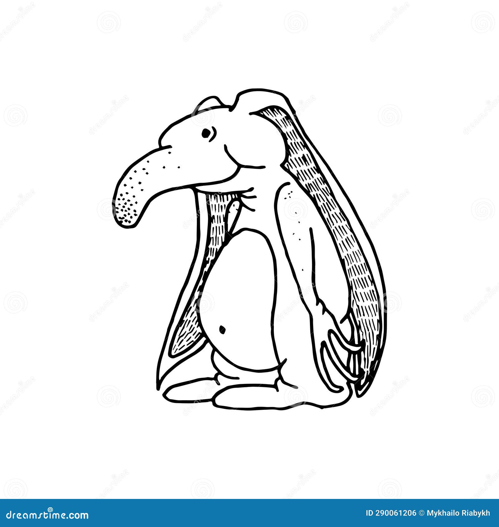 Handdrawn Magic Creature, Magic Animal Drawing Stock Vector ...