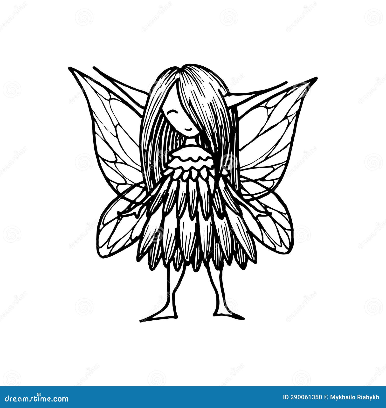 Handdrawn Magic Creature, Magic Animal Drawing Stock Illustration ...