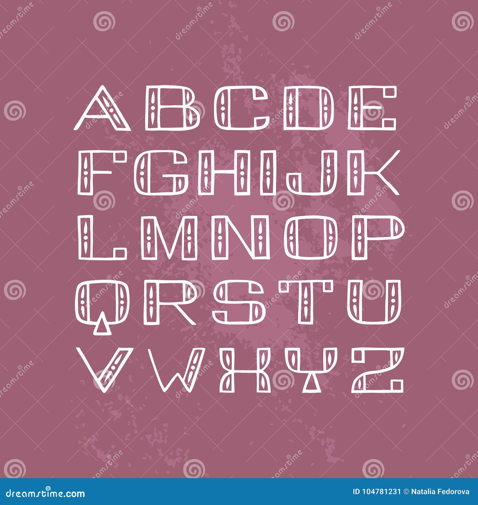 Rude Font. Vector Alphabet | CartoonDealer.com #126002372