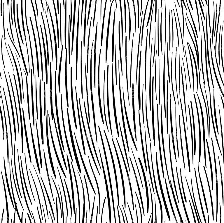 Handdrawn Seamless Fur Texture Pattern Vector Stock Vector ...