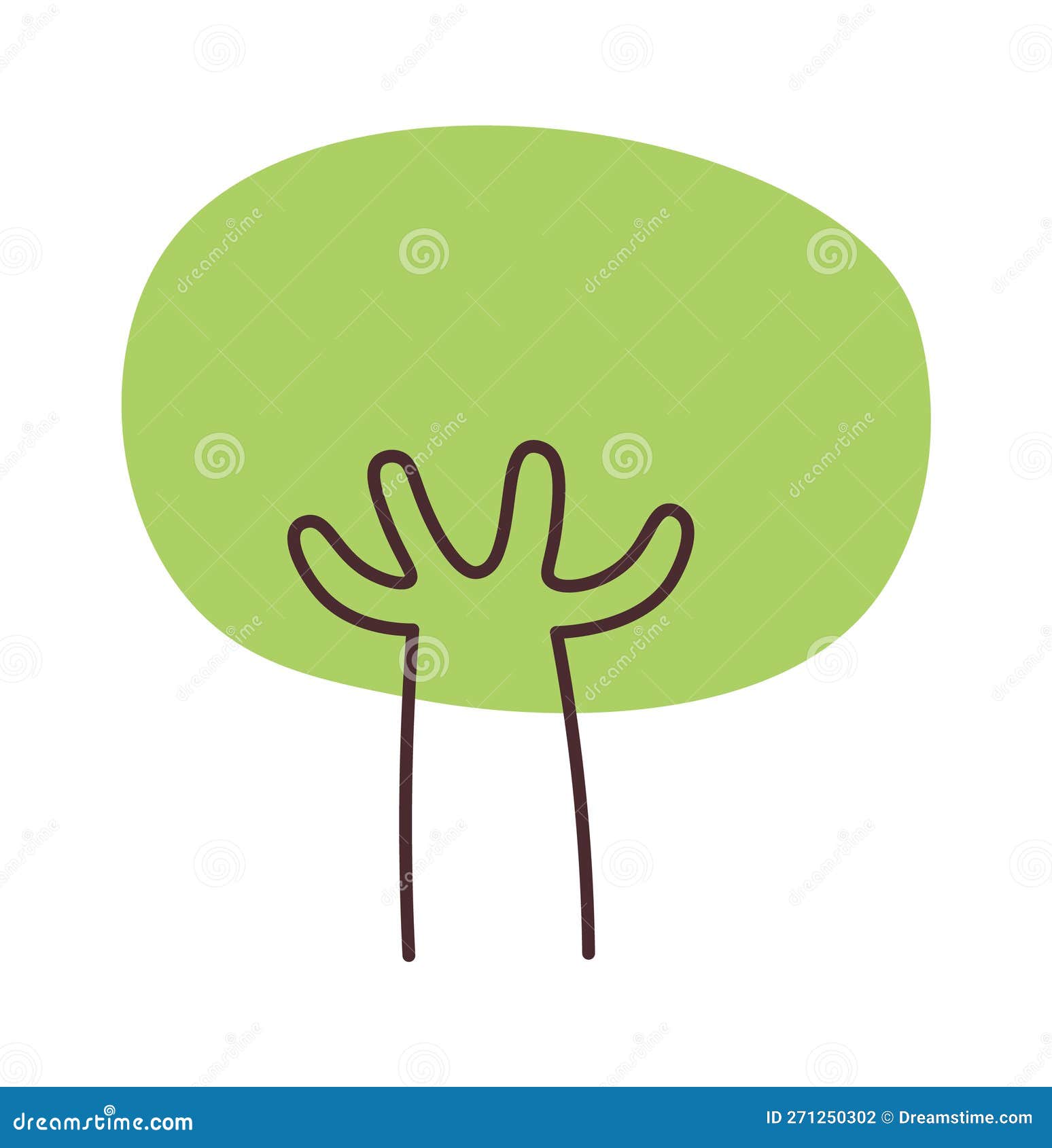 Handdrawn Tree Illustration Sketch of Environment Protection Stock ...