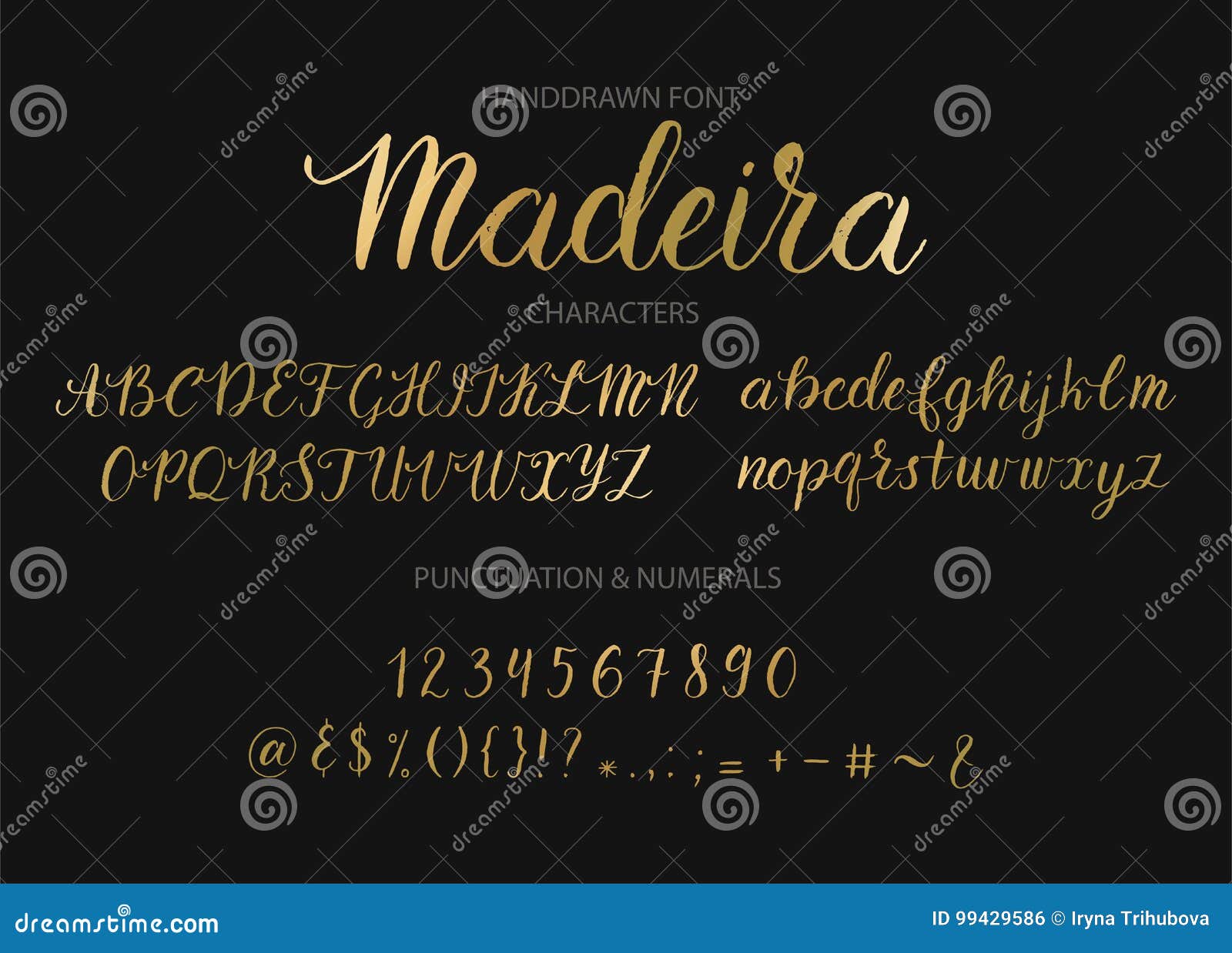 Handdrawn Vector Script Font. Brush Style Textured Calligraphy Cursive ...