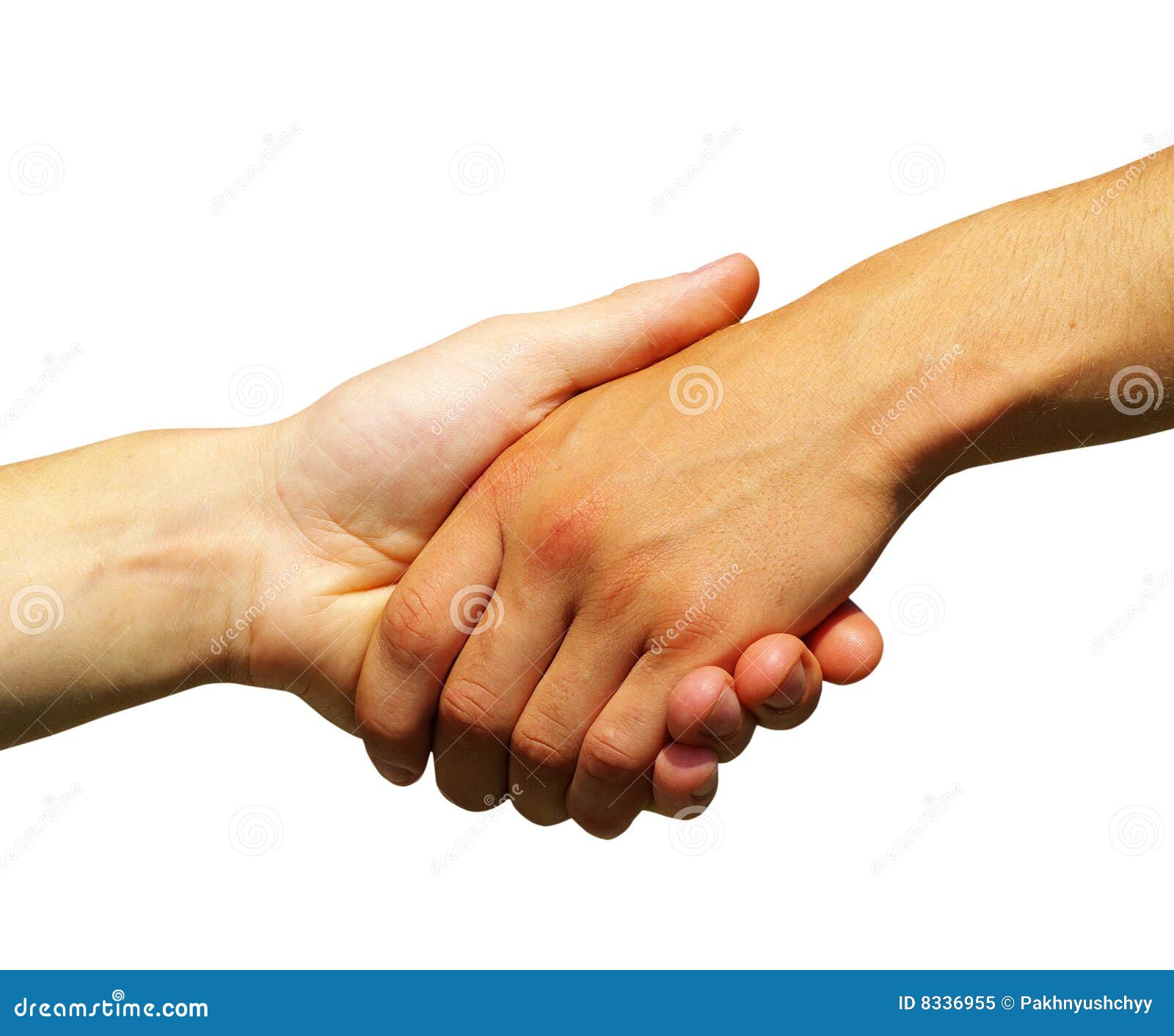 Handdruk Picture. Image: 8336955