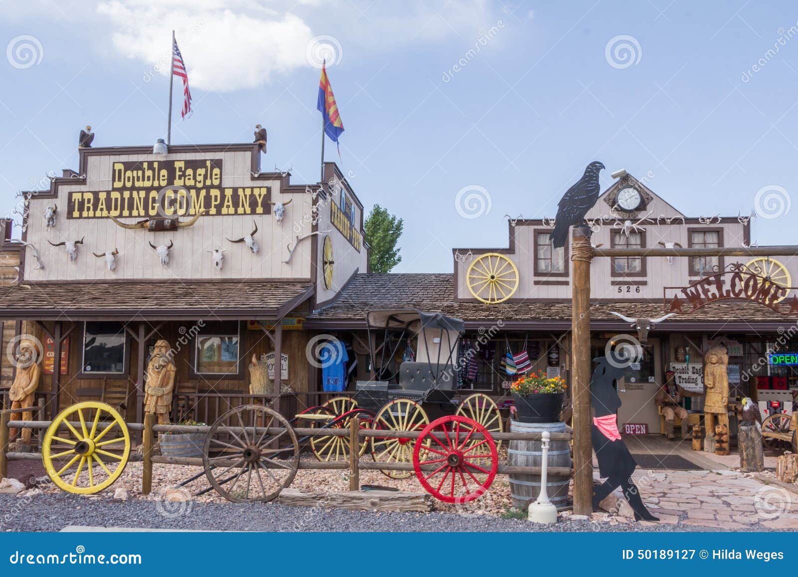 Handelsgesellschaft in Williams Arizona US Redaktionelles ...