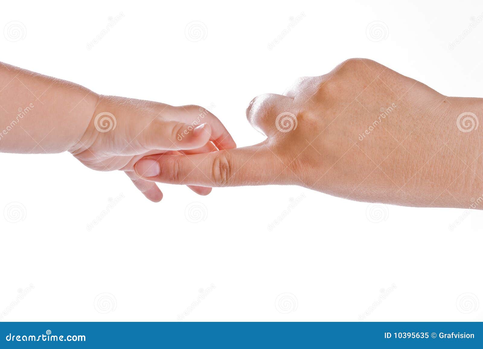Handen Op Wit Picture. Image: 10395635