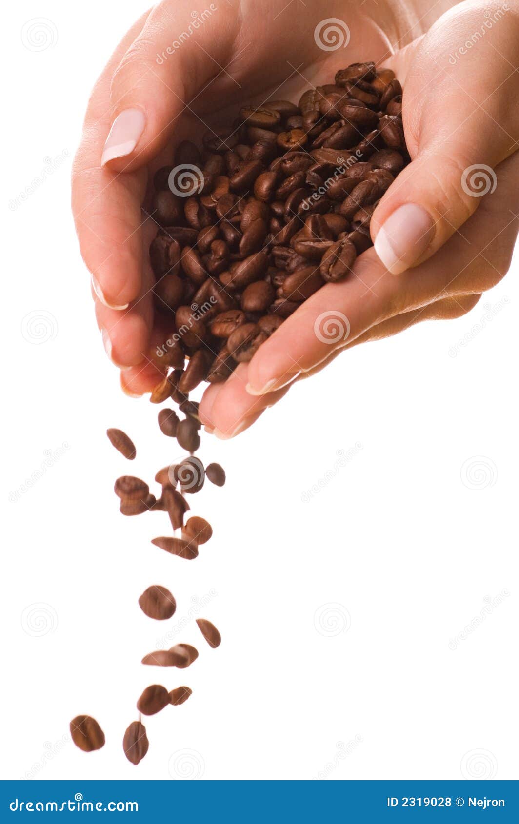 Handful of a coffee stock photo. Image of cafe, coffee - 2319028