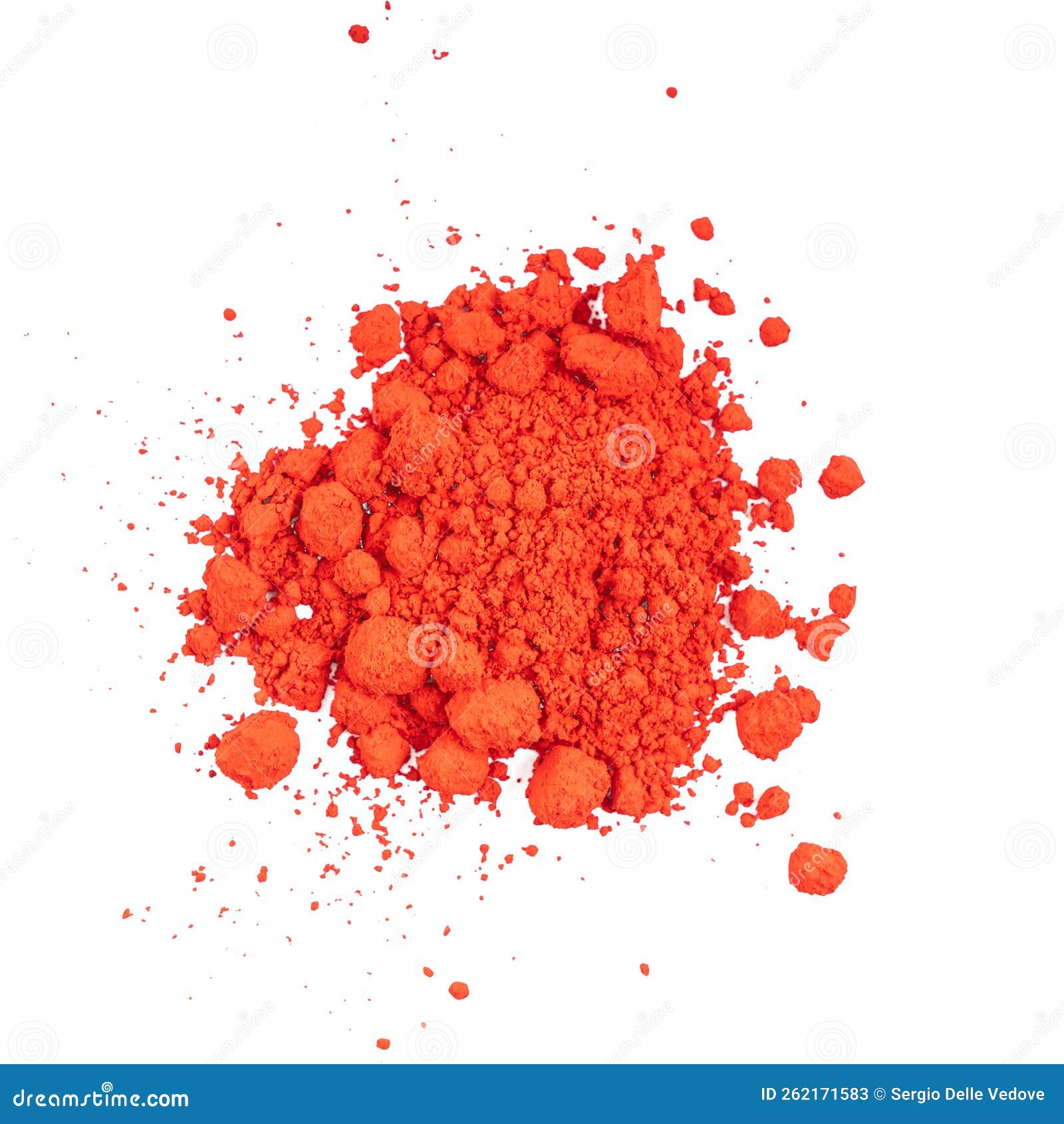 A Handful of Colored Powder Stock Image - Image of beautiful, green ...