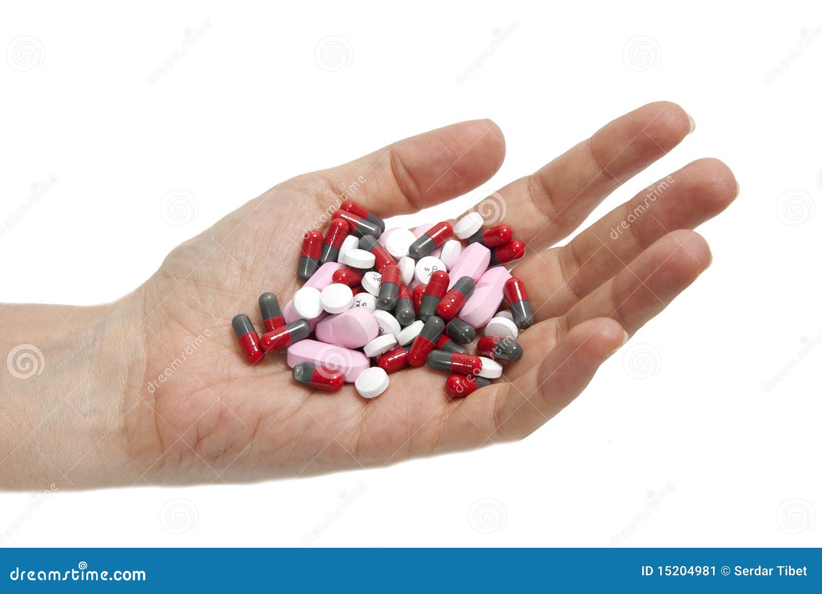A handful drugs stock image. Image of hold, cover, medic - 15204981