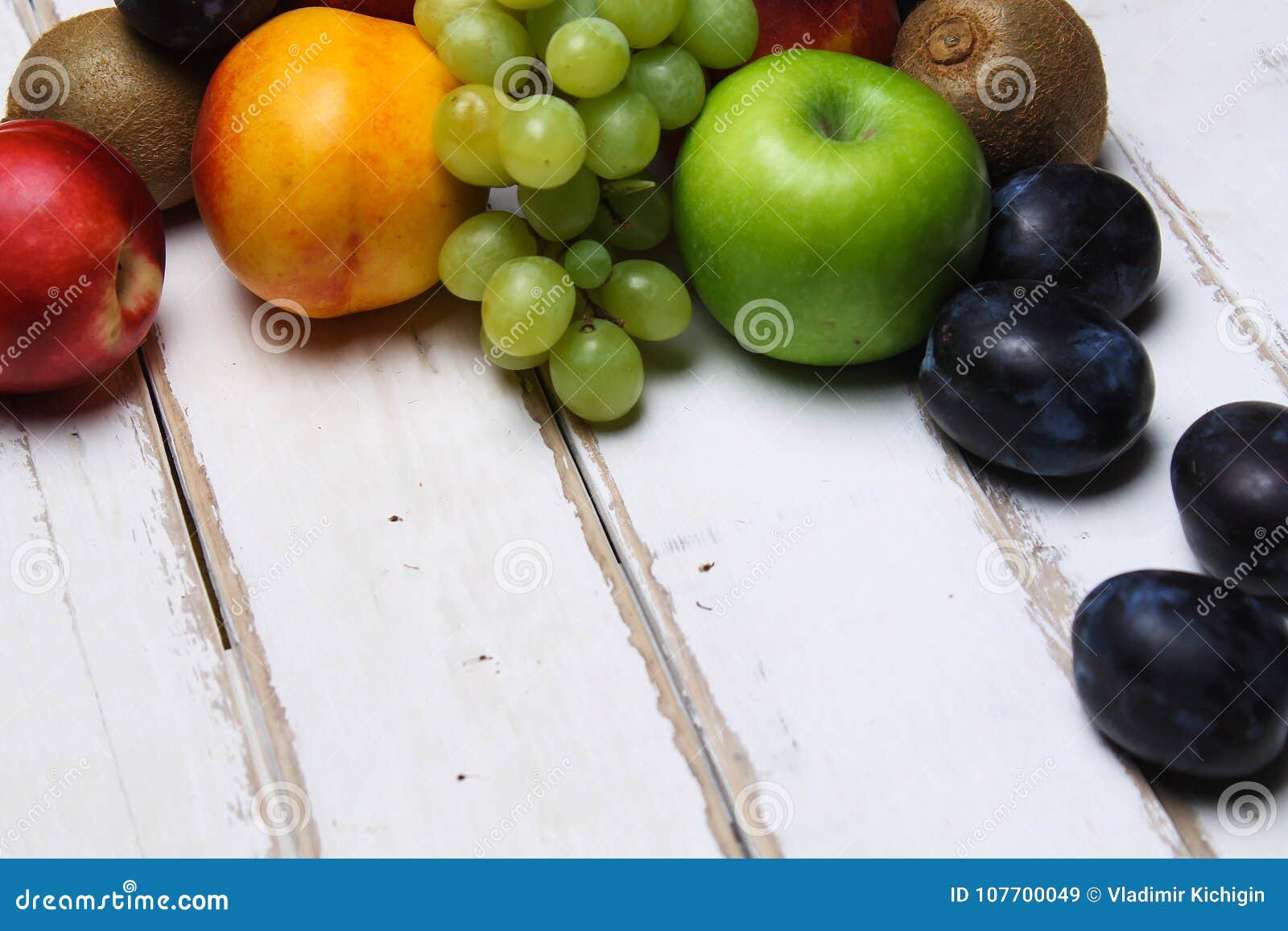 A Handful of Fruit on the Table Stock Image - Image of blossom ...