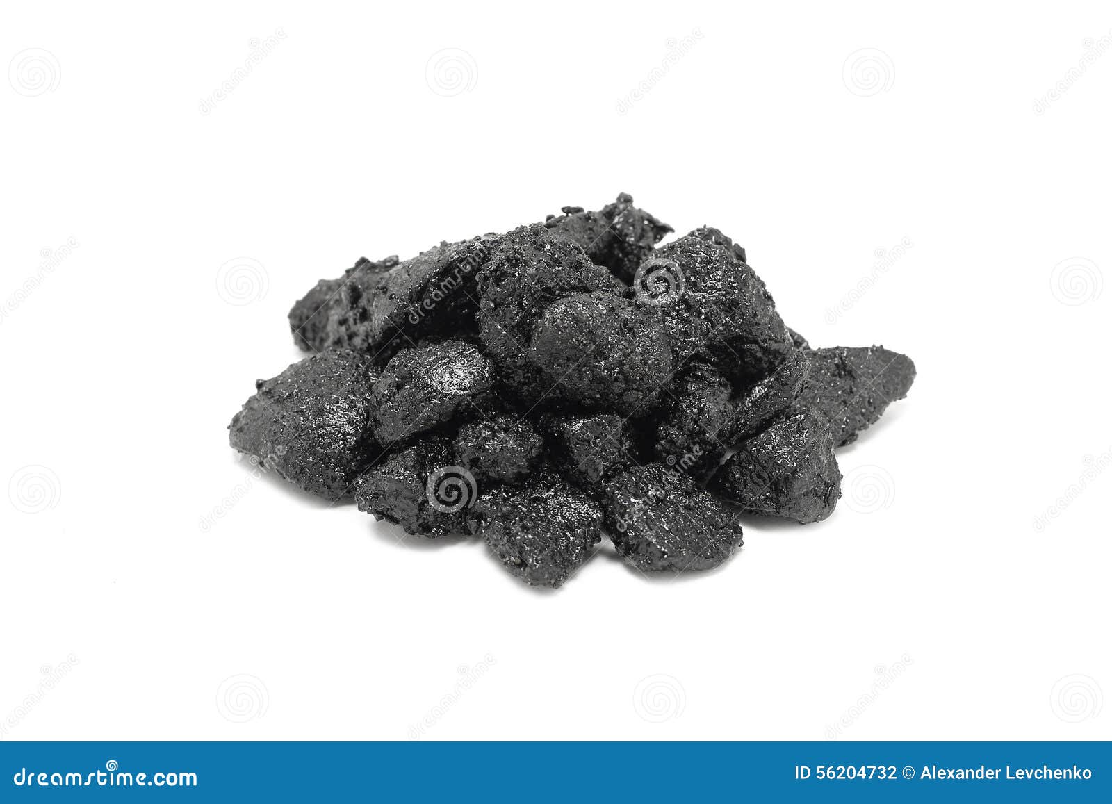 A Handful of Gravel Bitumen Plastered Stock Photo - Image of organic ...