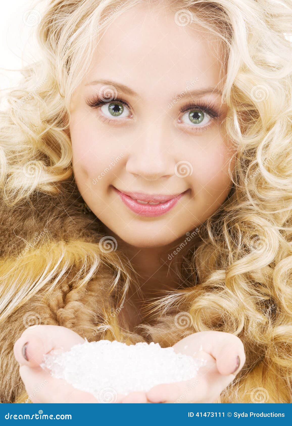 Handful of ice stock image. Image of holding, cute, bright - 41473111