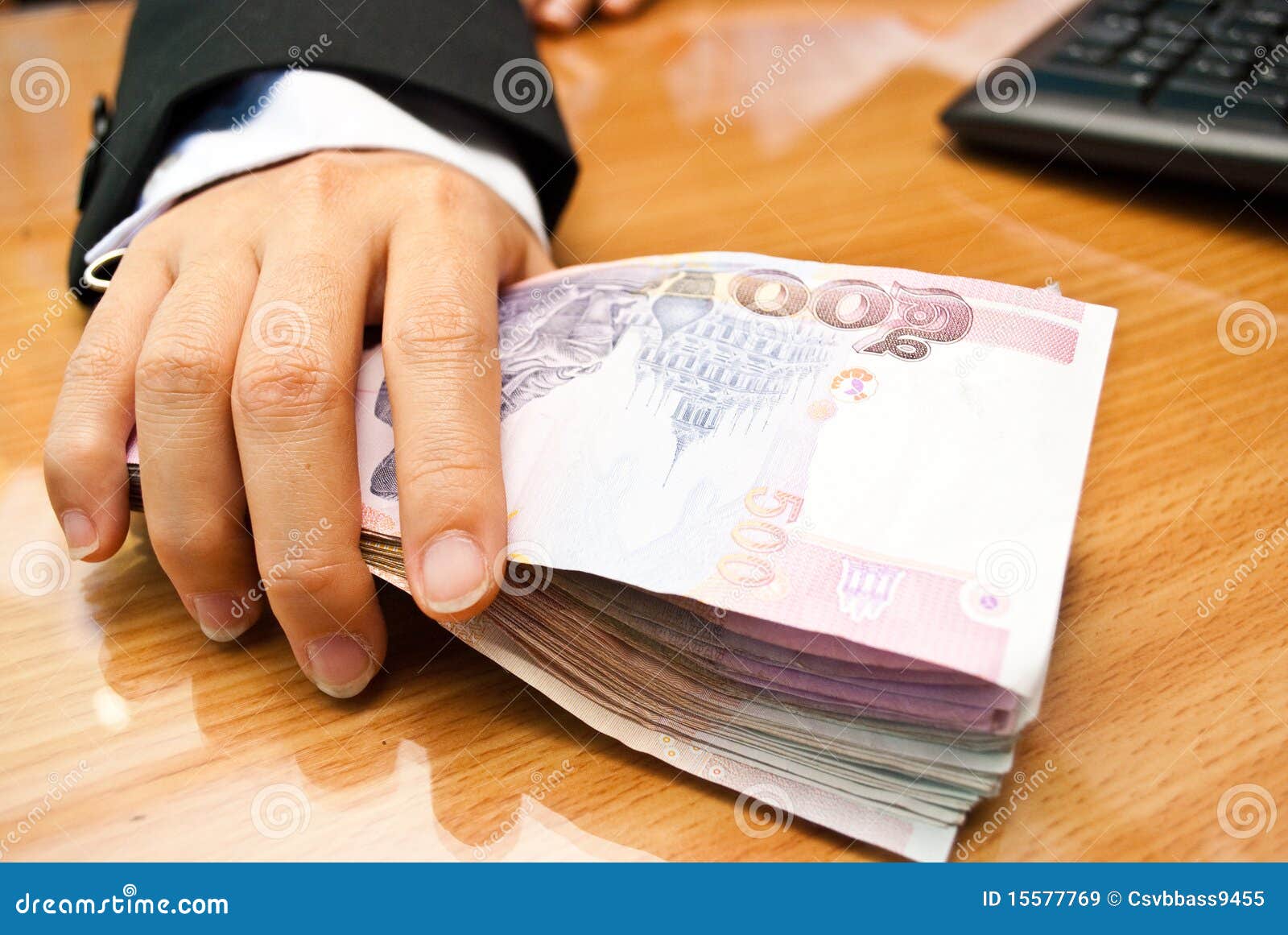 Handful of Money stock image. Image of gesture, financial - 15577769