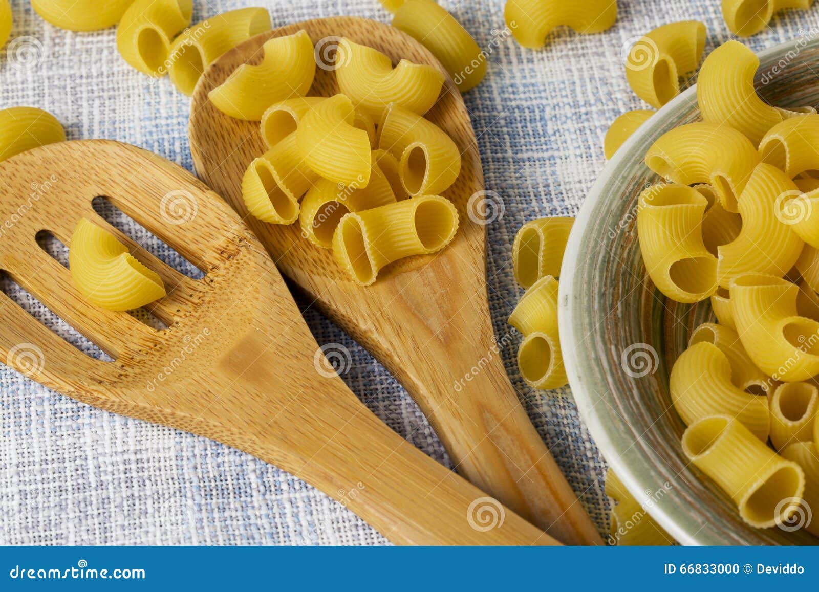 Handful of pasta stock photo. Image of tablecloth, napkin - 66833000