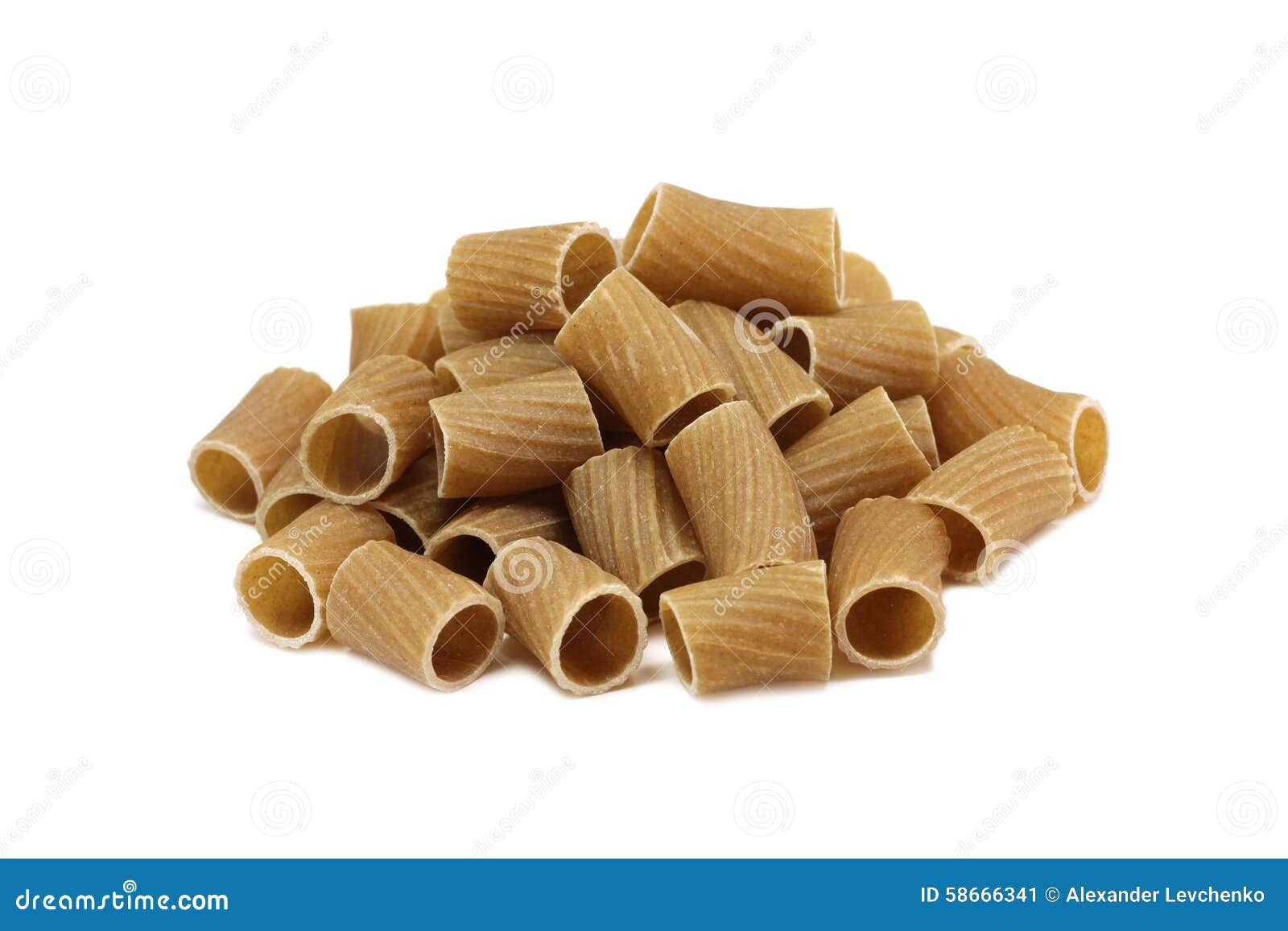 A Handful of Pasta Hardwood Wheat Stock Image - Image of diet ...