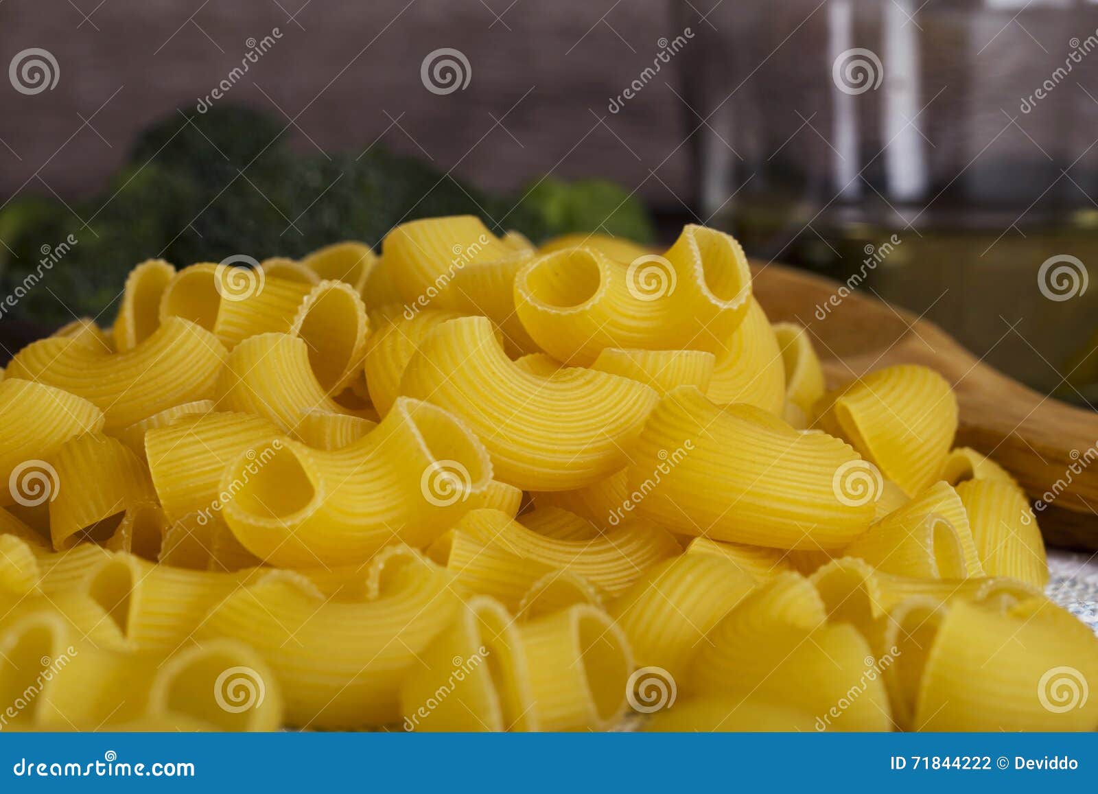 Handful of pasta stock photo. Image of food, table, cuisine - 71844222