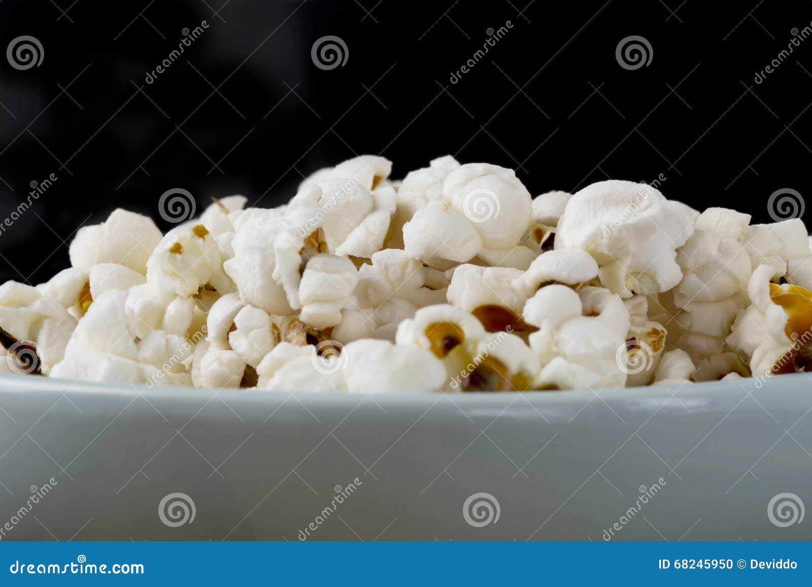 Handful of popcorn stock photo. Image of white, plate - 68245950