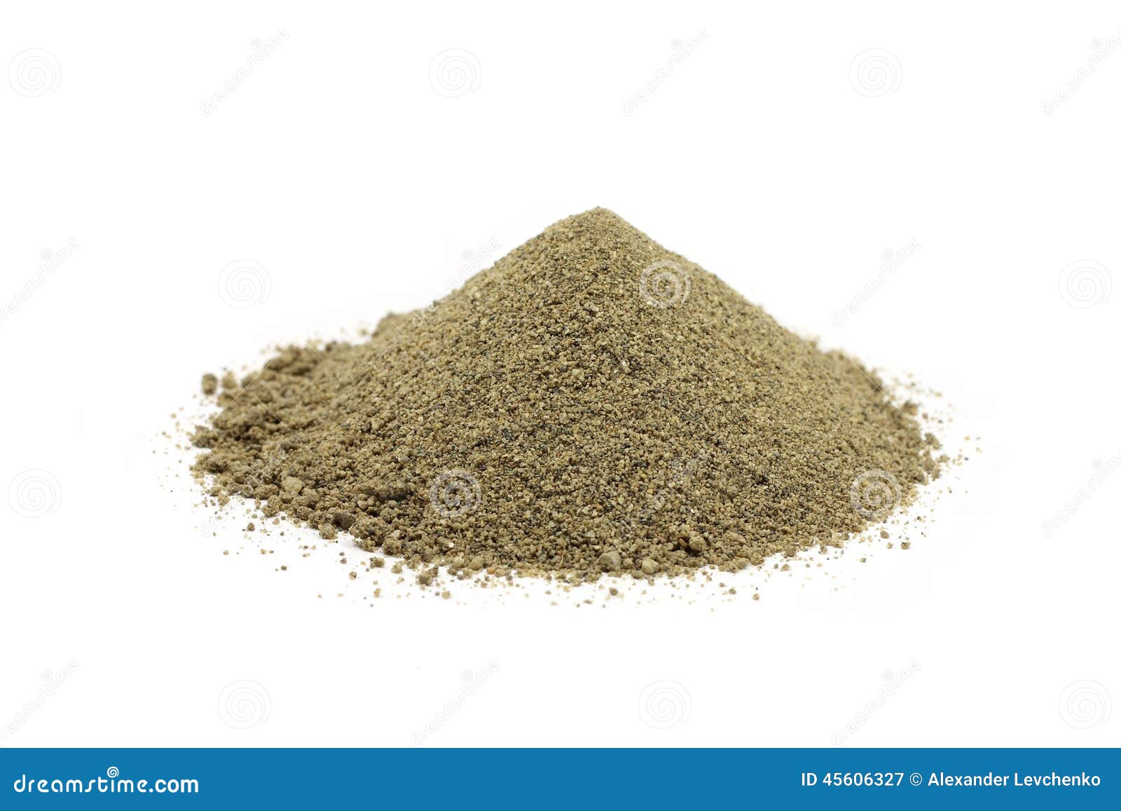 A Handful of Sand-clay Mixture Stock Image - Image of mixture ...