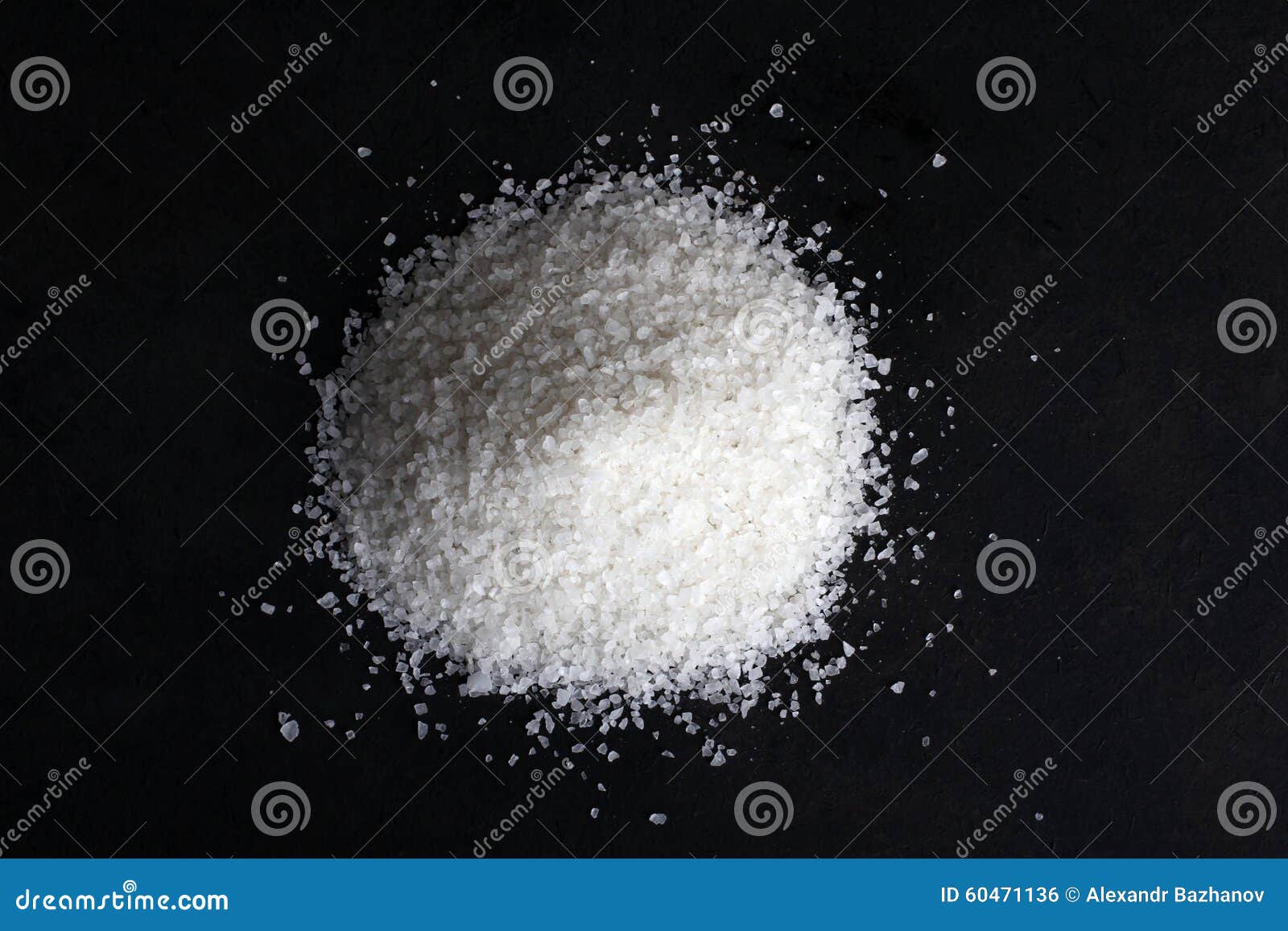 A handful of sea salt stock photo. Image of mineral, nature - 60471136