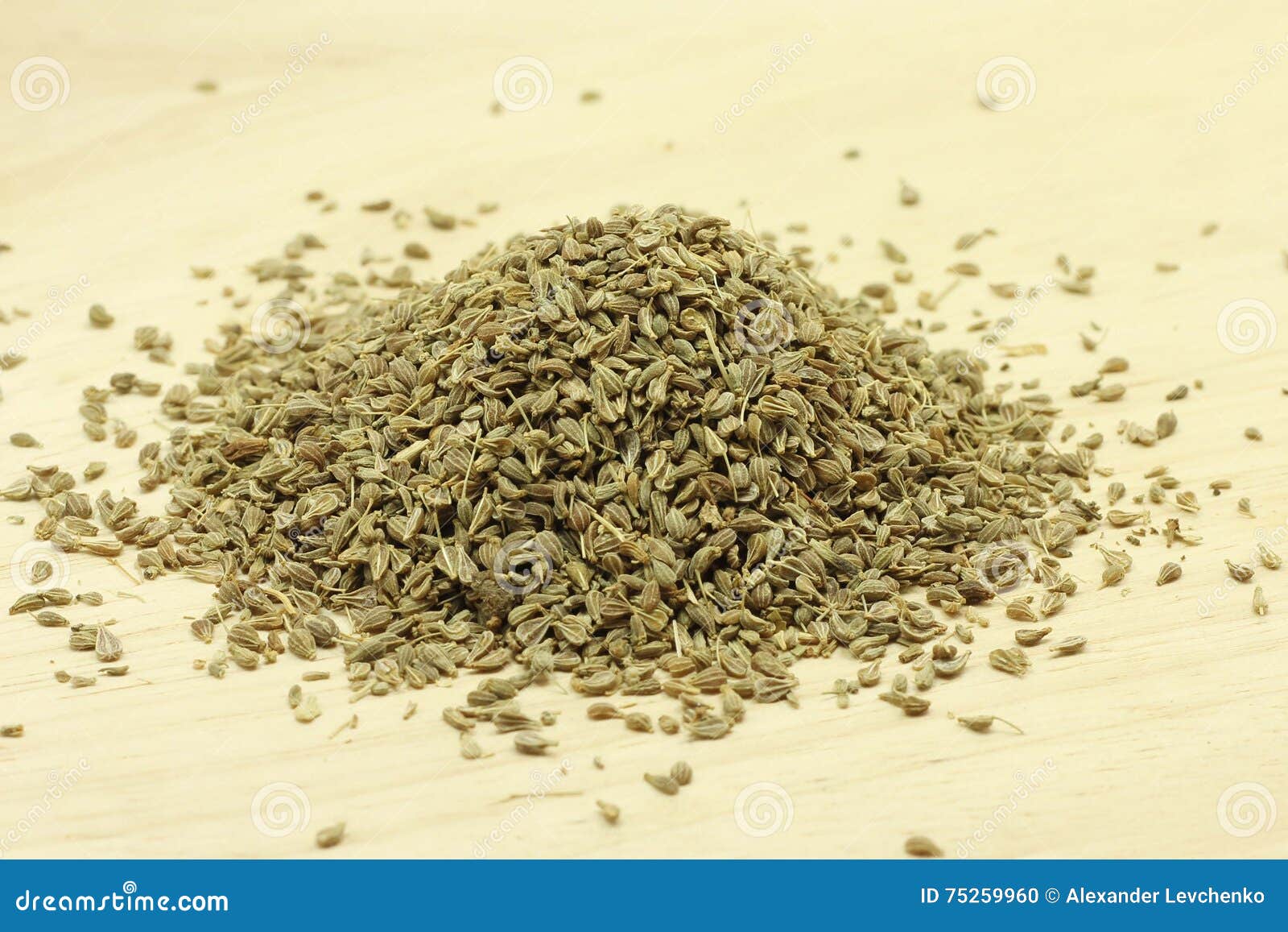 A Handful of Small Grains of Anise Stock Photo - Image of fine, anise ...
