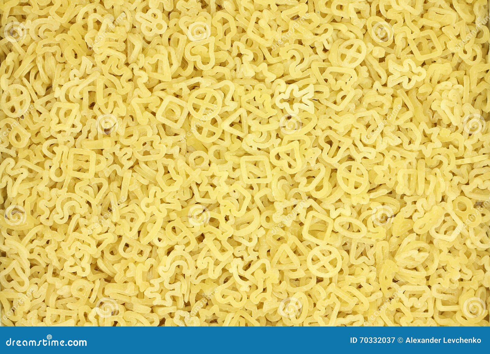 A Handful of Small Pasta Shaped Stock Image - Image of meal, calories ...