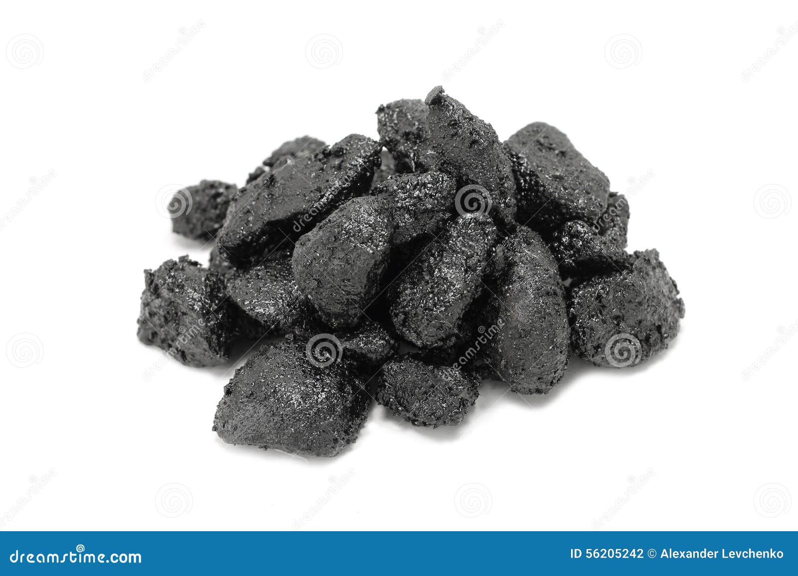 A Handful of Stones with Bitumen Stock Photo - Image of asphalt ...