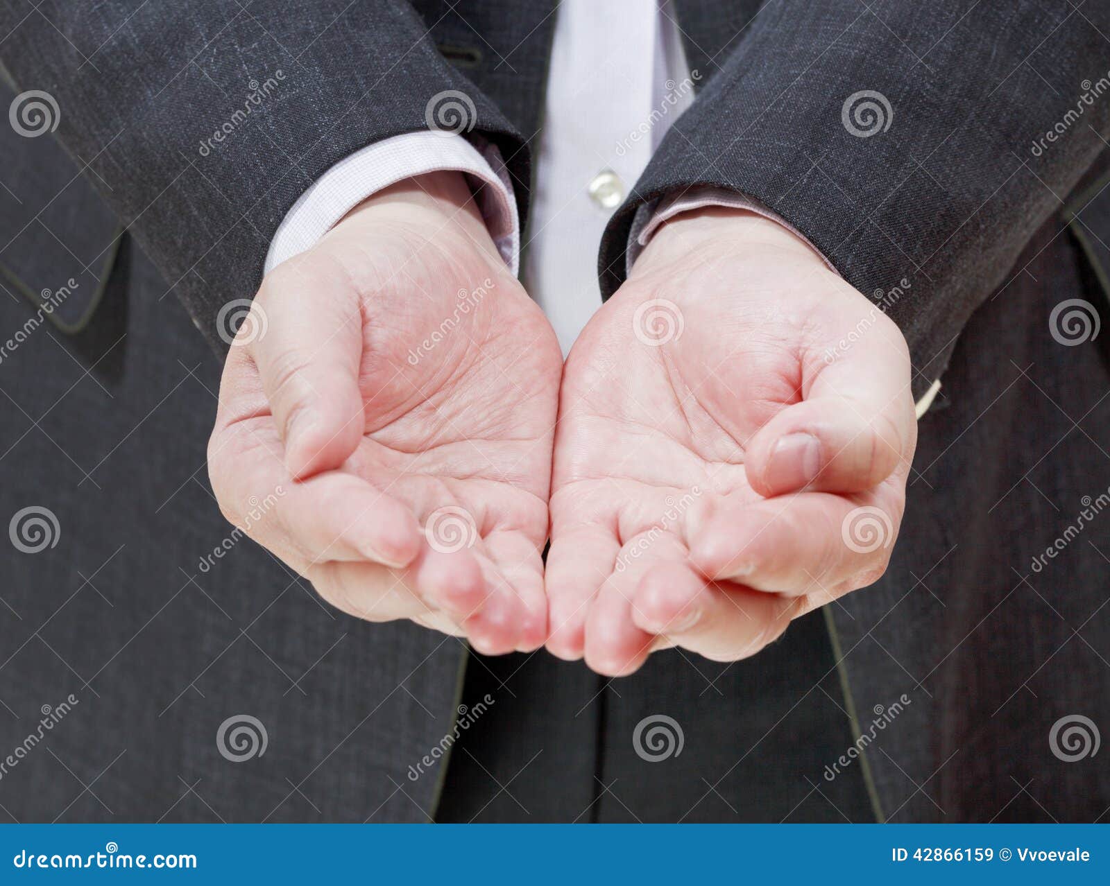 Handful from Two Palms - Hand Gesture Stock Image - Image of hand ...