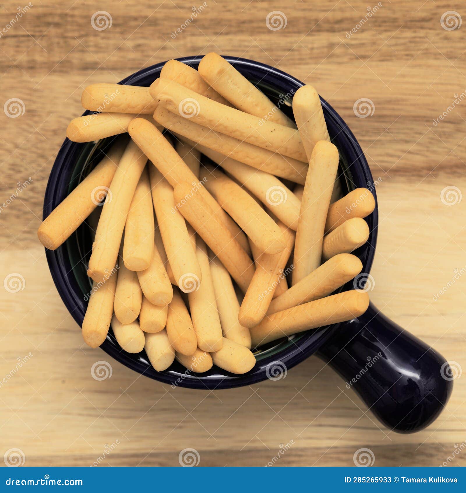 Handfull of Short Thin White Crispy Bread Breadsticks Stock Image ...