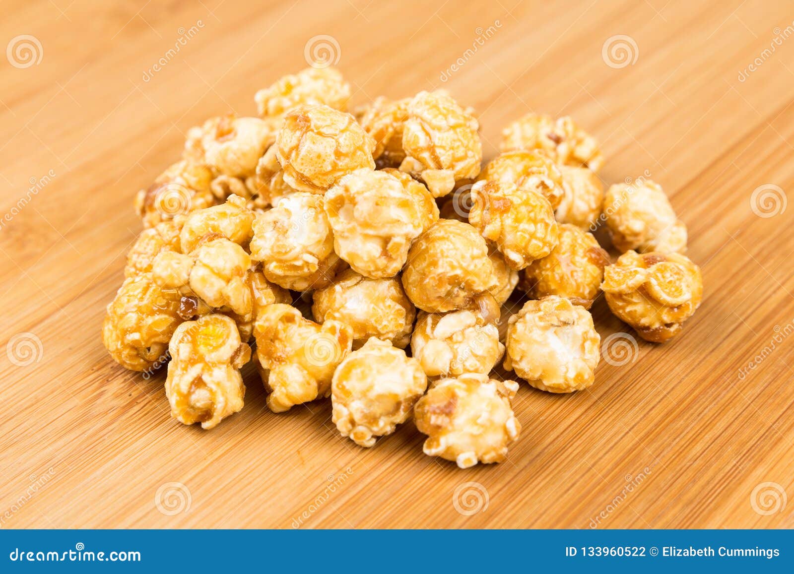 Caramel Popped Popcorn Kernels Stock Photo - Image of nutrition ...