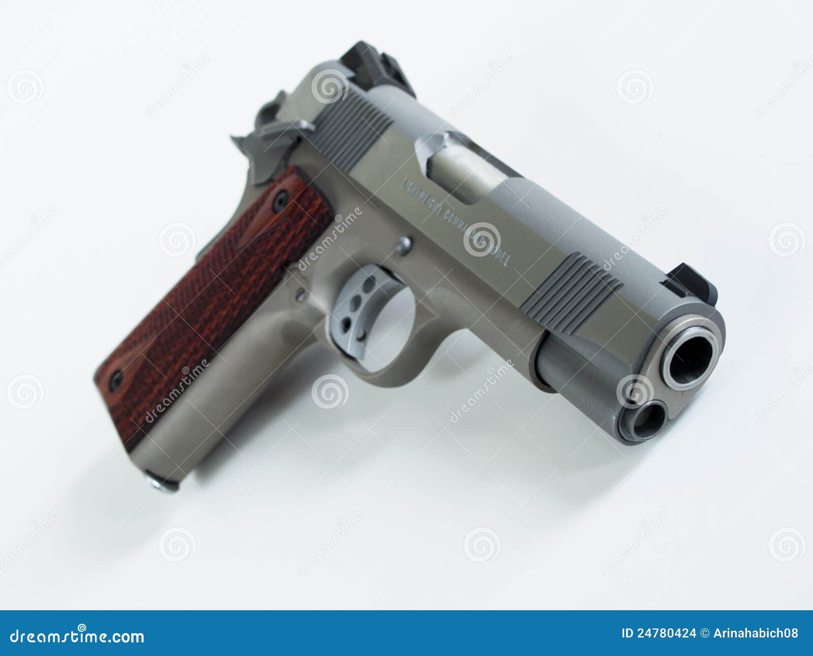 Handgun stock photo. Image of self, sport, fire, semi - 24780424