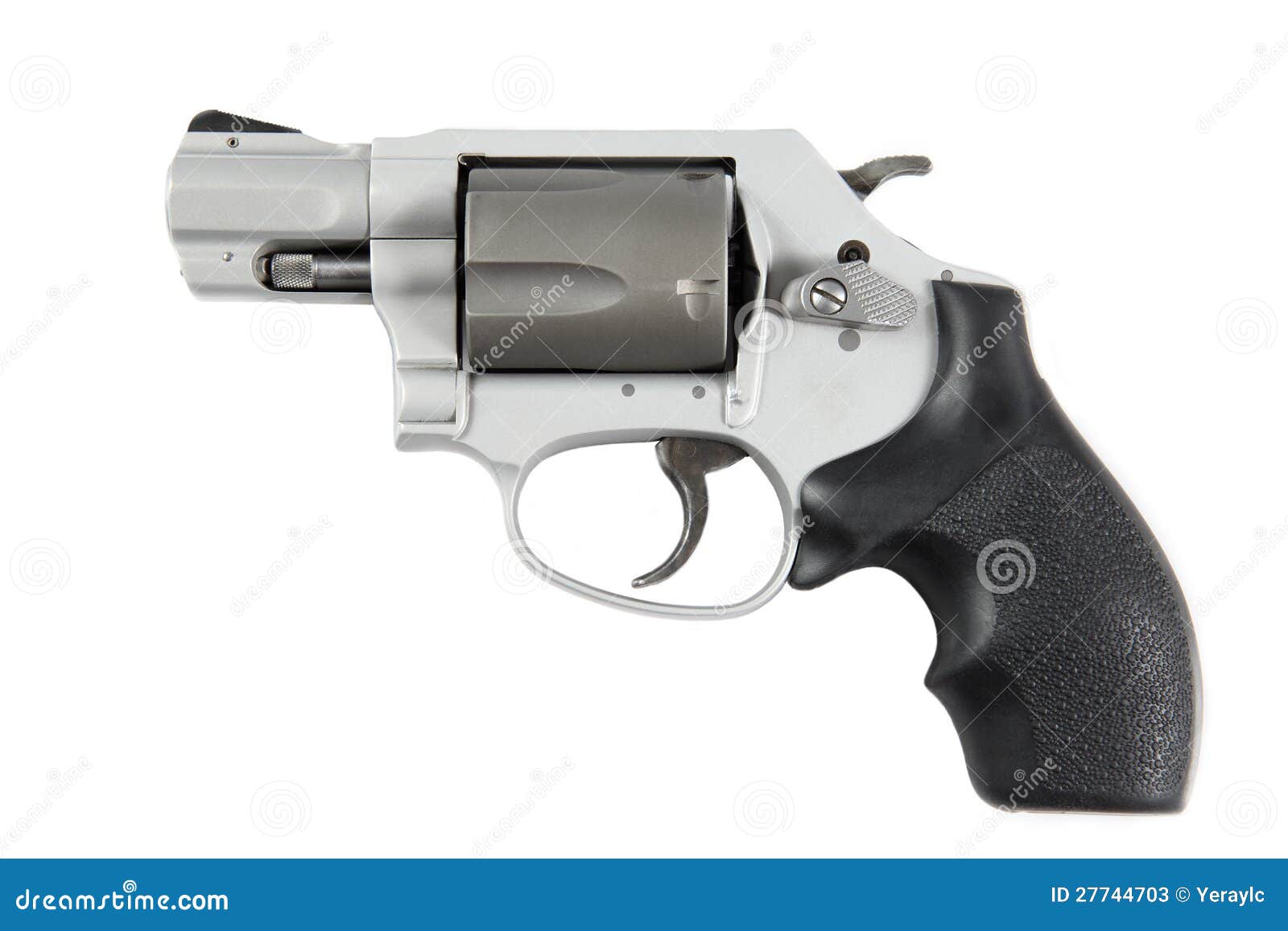 Handgun stock image. Image of background, isolated, grip - 27744703