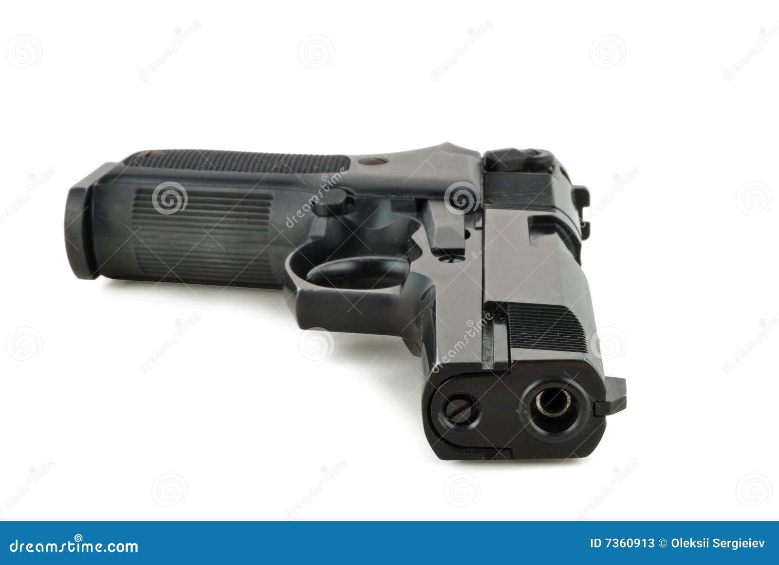 Handgun stock image. Image of trigger, danger, pistol - 7360913