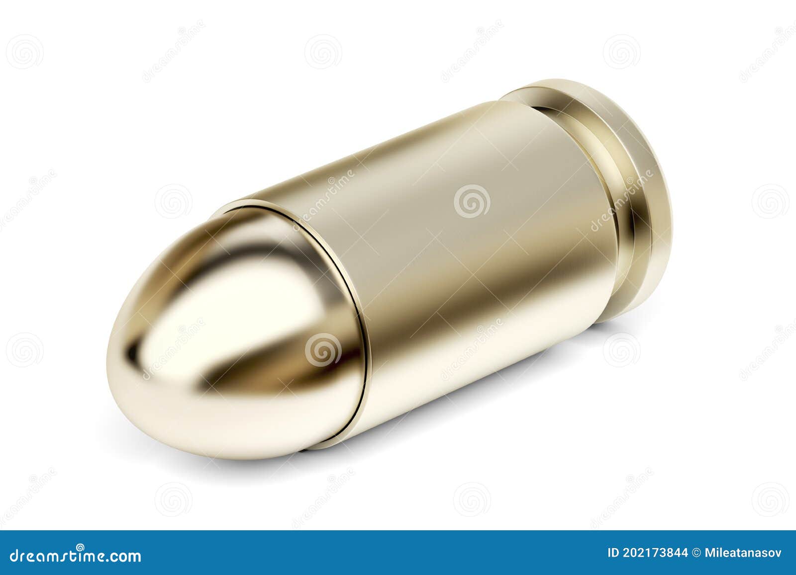 Pistol bullet stock photo. Illustration of ammo, fire - 202173844