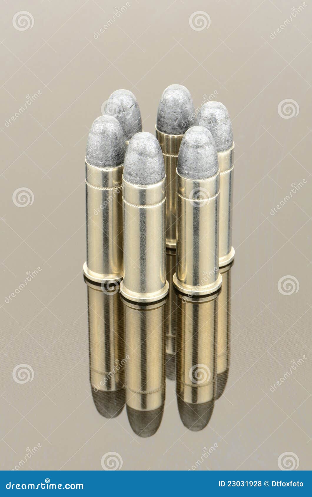 Handgun Bullets stock photo. Image of bullet, security - 23031928