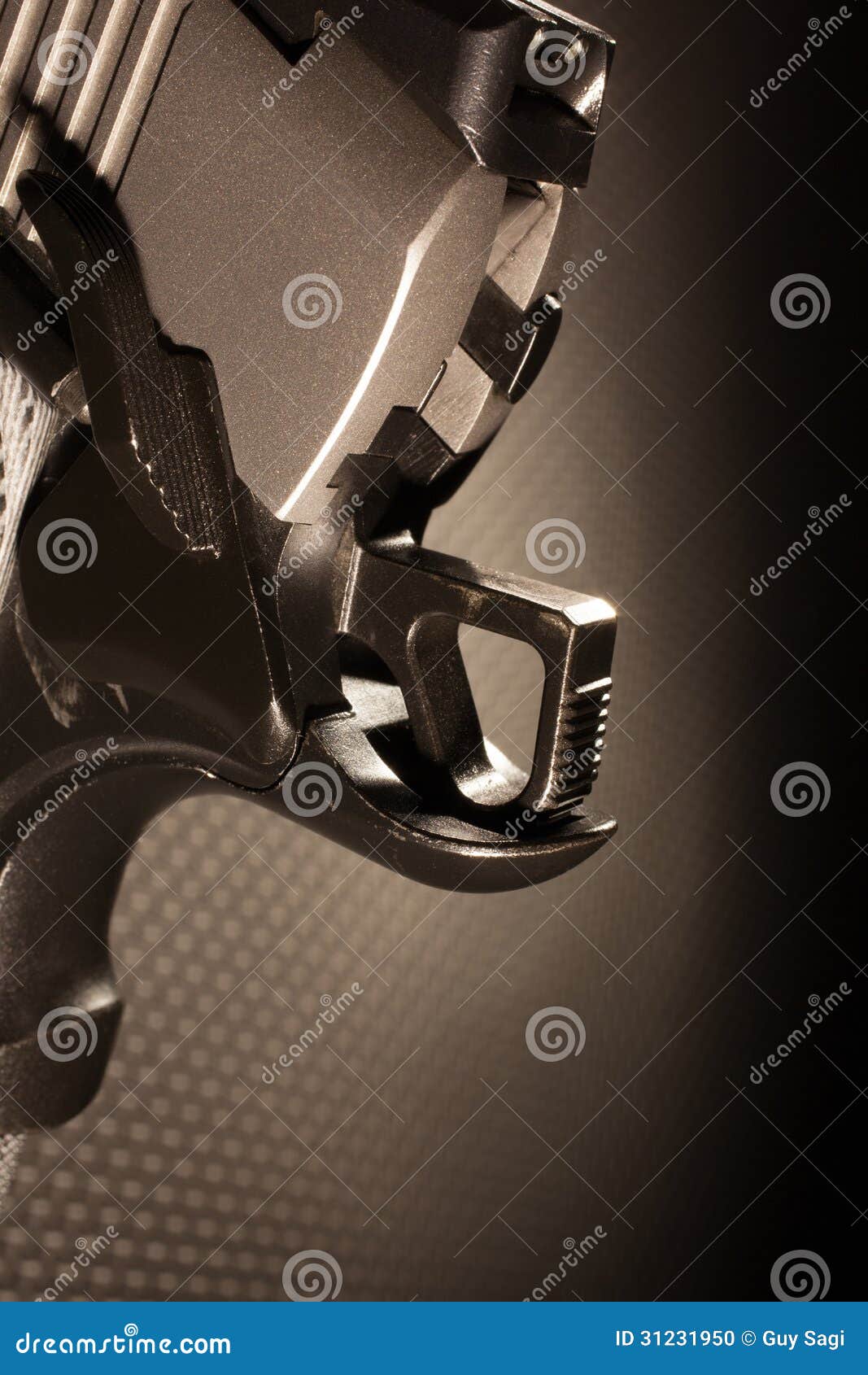 Handgun hammer stock photo. Image of gray, black, metal - 31231950