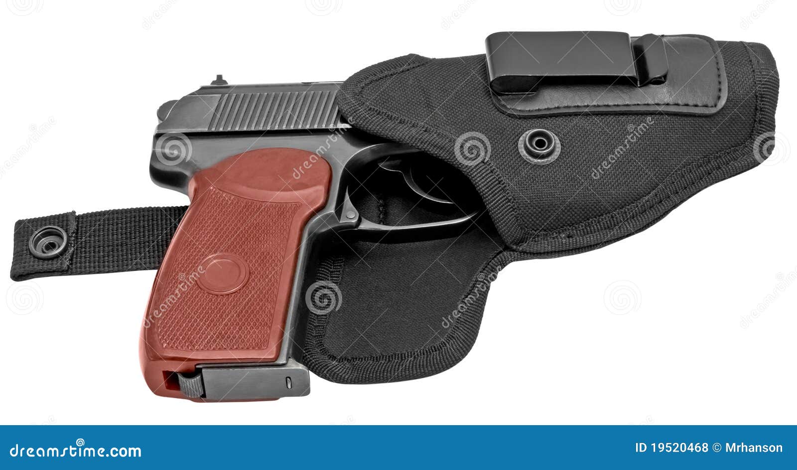 Handgun In A Holster Stock Photography | CartoonDealer.com #19520468